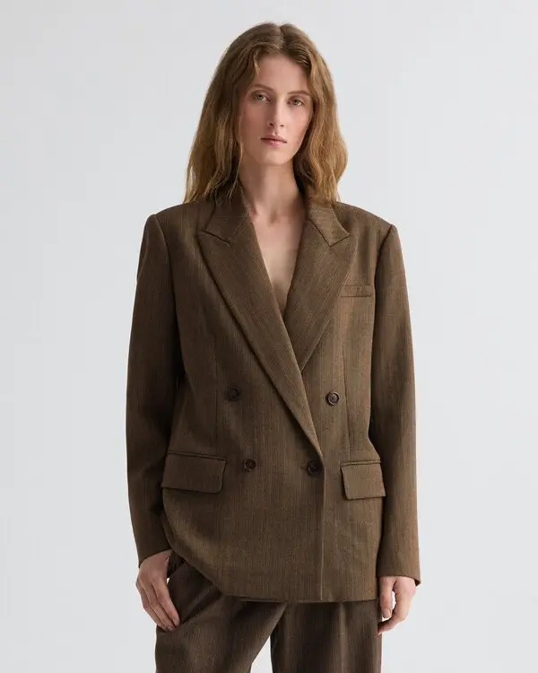 TWP Harper Stretch Wool Blazer