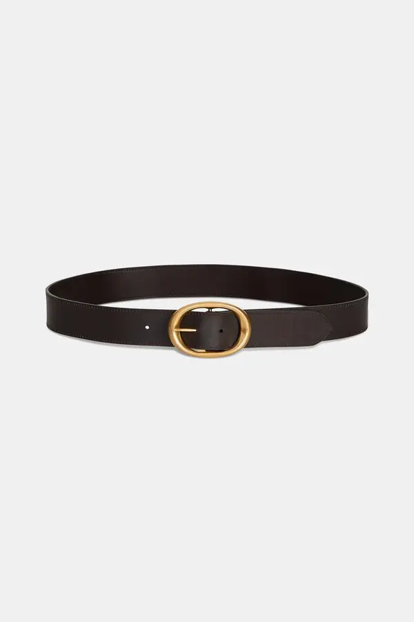 TWP Wide Leather Belt - Dakota