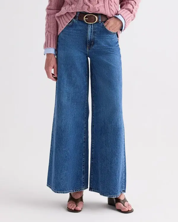 TWP Tall Tiny Dancer Wide Leg Jean - Paris