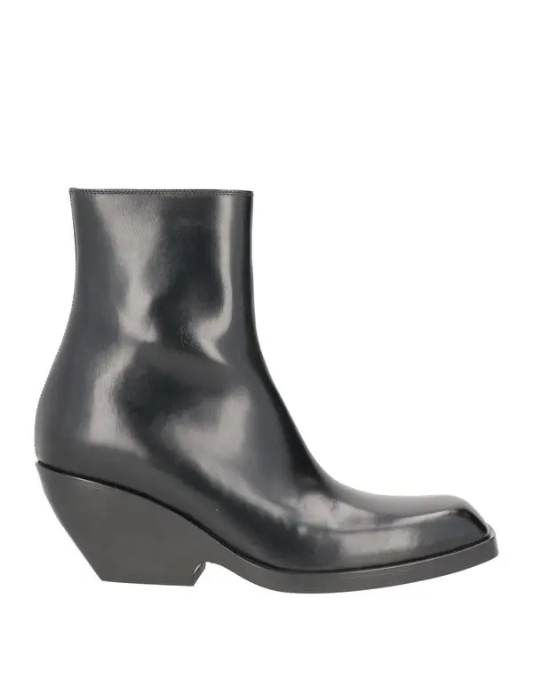 Khaite Leather Ankle Boots