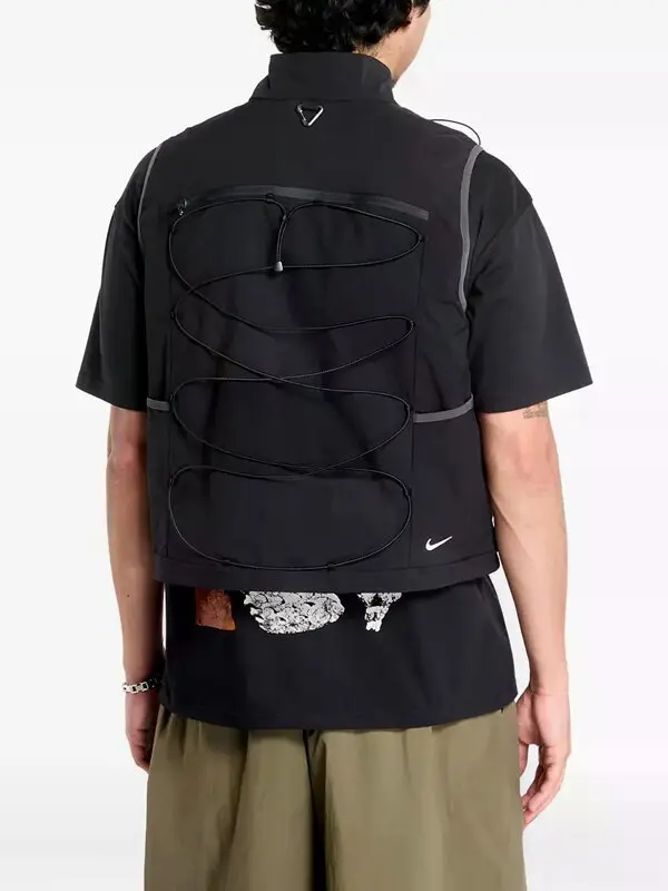 Nike Zip-detail Gilet - Black