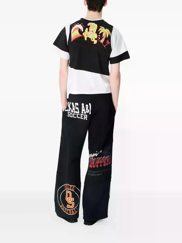 MARINE SERRE Graphic-print Track Pants