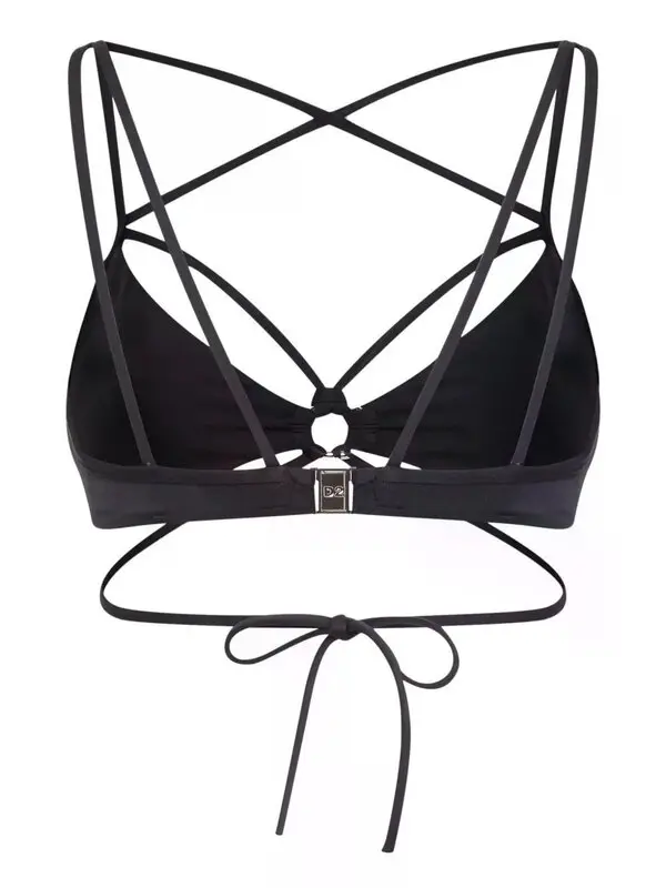 Dsquared2 Bondage Multi-strap Bikini Top