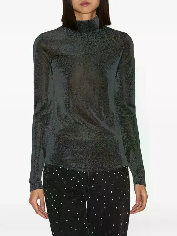MARANT ETOILE Jadia Stand-up Collar Top