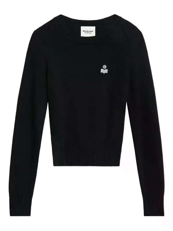 MARANT ETOILE Abelle Embroidered-logo Sweater
