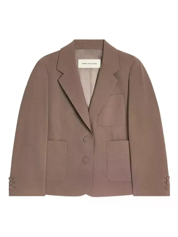 Dries Van Noten Patch-pocket Blazer