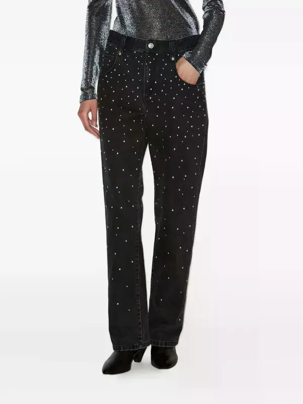 MARANT ETOILE Brinsa Gradient-studded Jeans