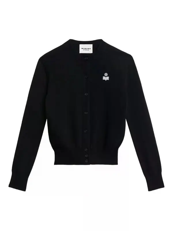 MARANT ETOILE Mona Embroidered Cardigan