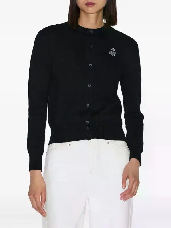 MARANT ETOILE Mona Embroidered Cardigan