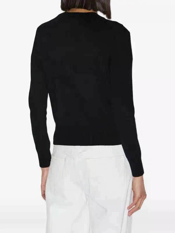 MARANT ETOILE Mona Embroidered Cardigan