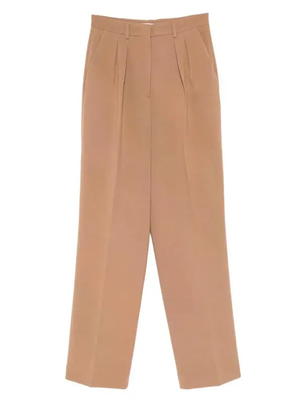 MANUEL RITZ Pleated Trousers - Brown