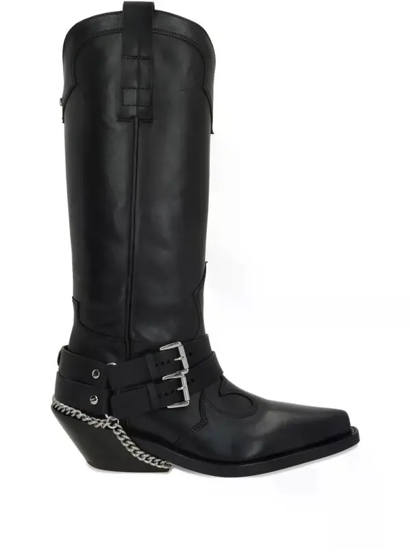 ANN DEMEULEMEESTER Leather Boots