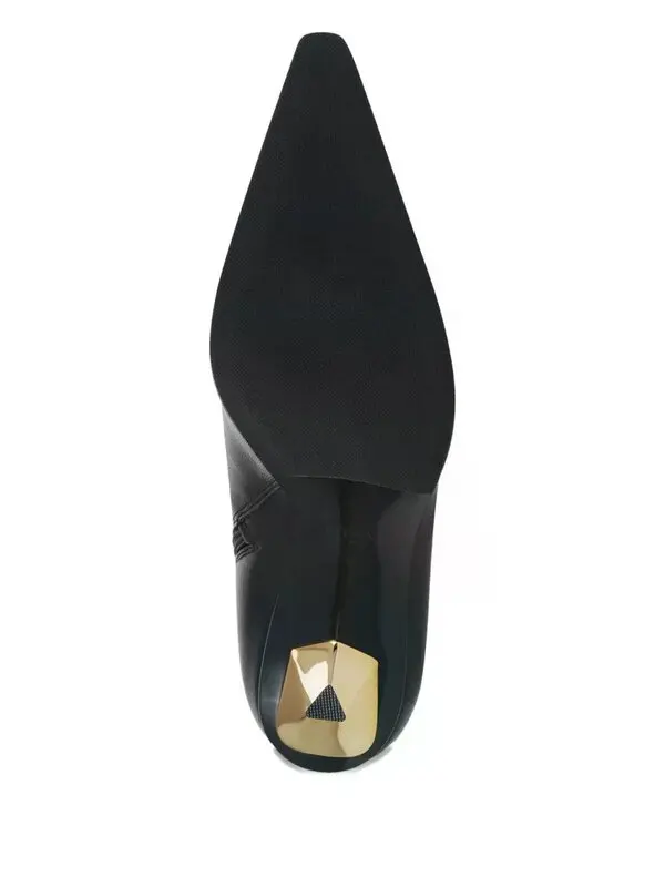 POTAMY Leather Ankle Boots