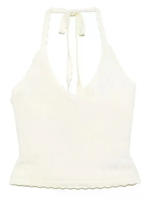 REFORMATION Christina Tank Top - White