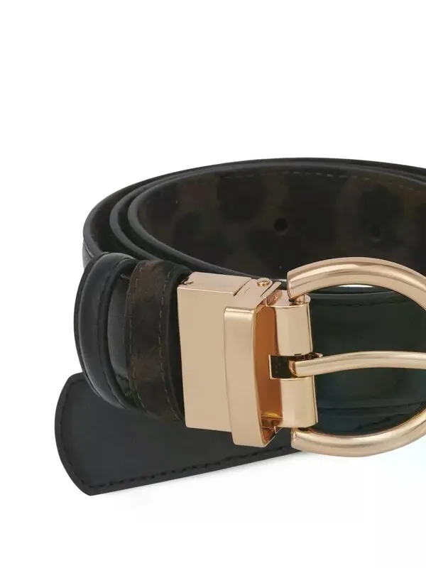 POTAMY Animal-pattern Buckle Belt