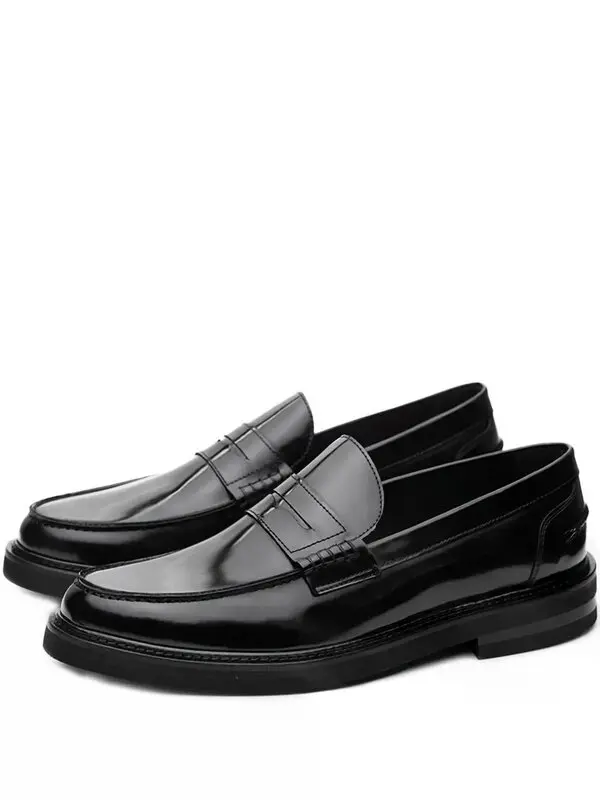 POCHE PARIS Strap-detail Loafers