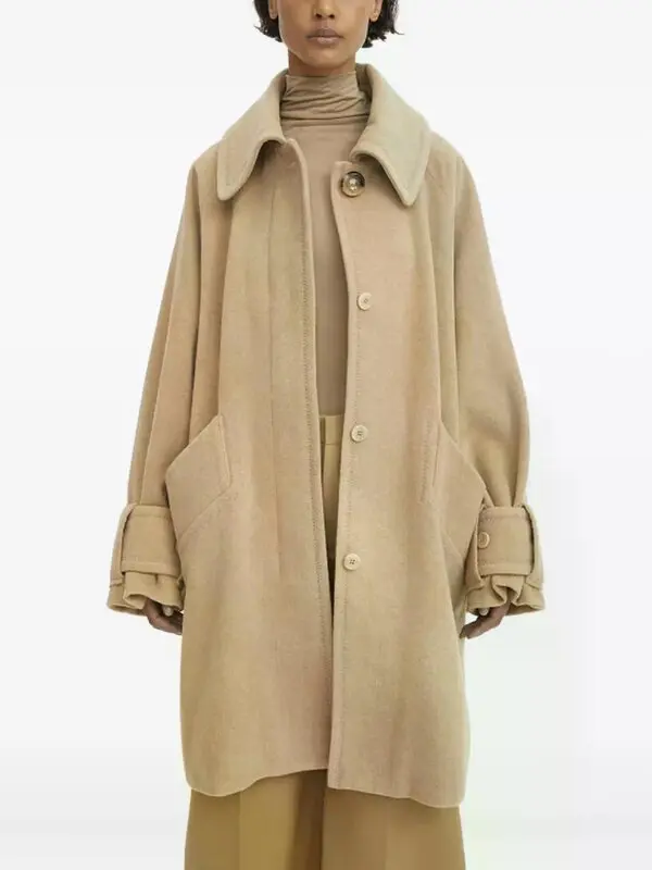 Rodebjer Belted Wool-blend Coat