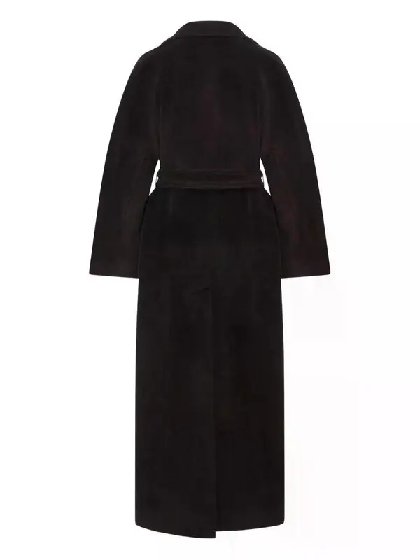 Tagliatore Belted Alpaca Wool Coat
