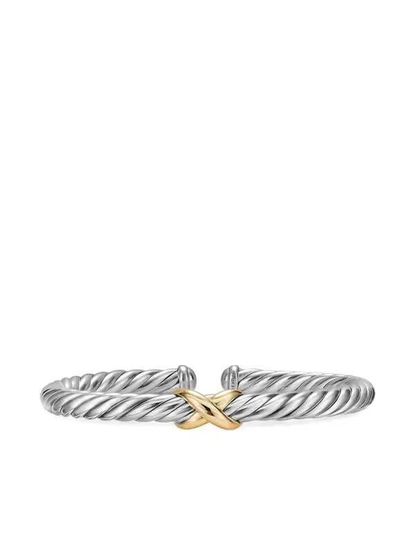 David Yurman Cable Flex X Bracelet - Silver