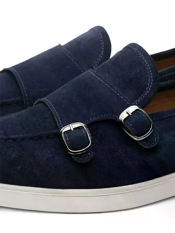 POCHE PARIS Buckle Loafers - Blue