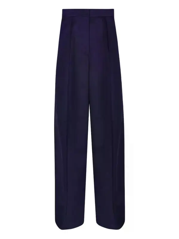 Max Mara Panelled Pleated Trousers