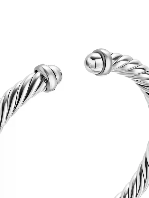 David Yurman Sterling Cable Flex Cuff Bracelet