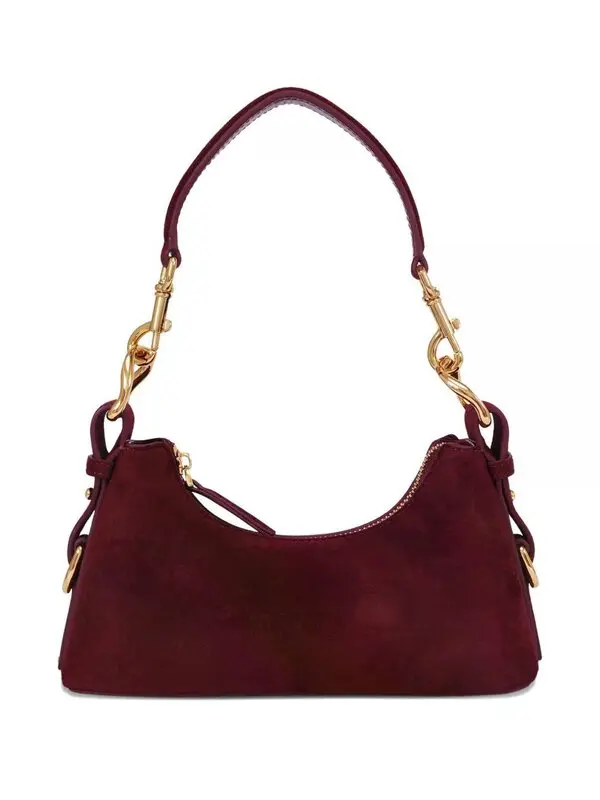 POTAMY Suede Shoulder Bag