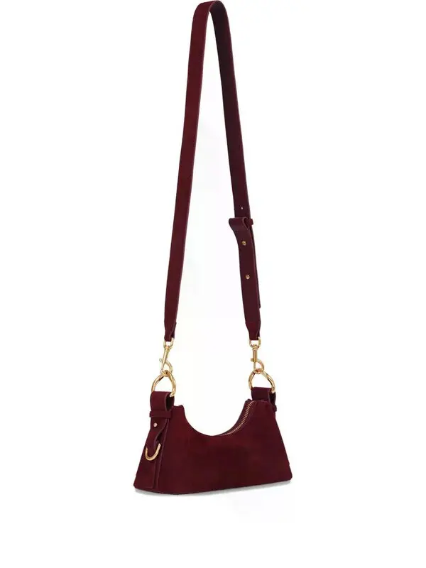 POTAMY Suede Shoulder Bag