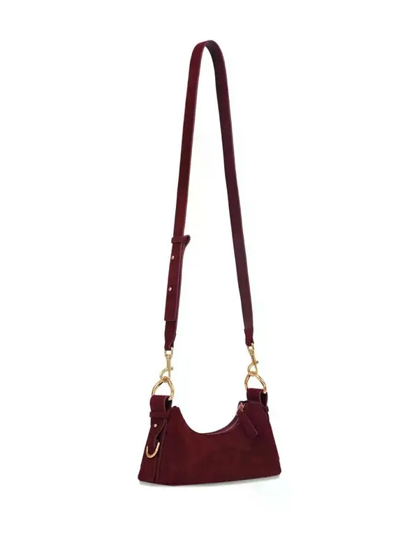 POTAMY Suede Shoulder Bag