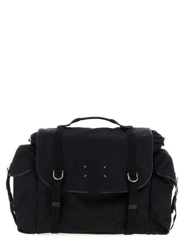MAISON MARGIELA Messenger High Tech Handbag - Black