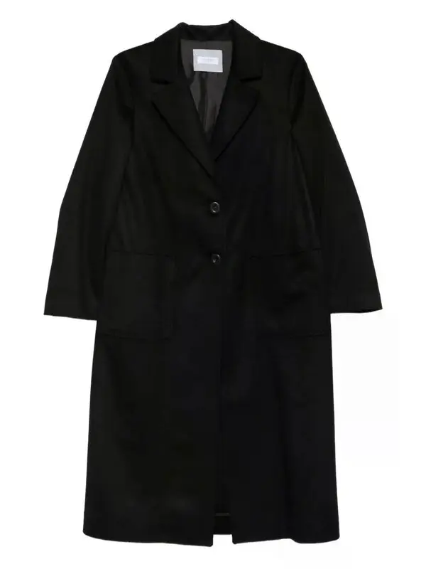 BARBA NAPOLI Notch-collar Single-breasted Coat