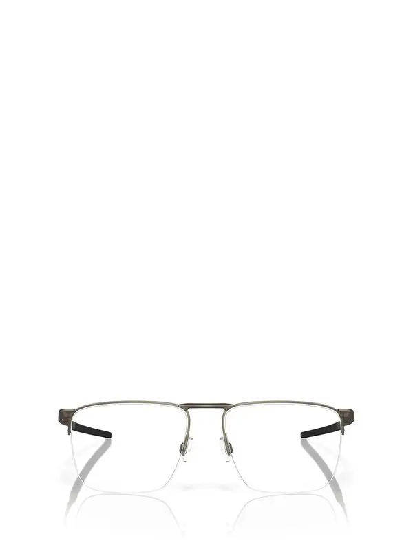 Oakley Metal Square Frame Eyeglasses - Pewter