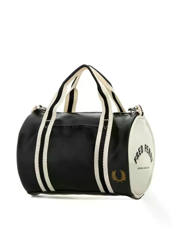 Fred Perry Mini Cylindrical Tote Bag - Black