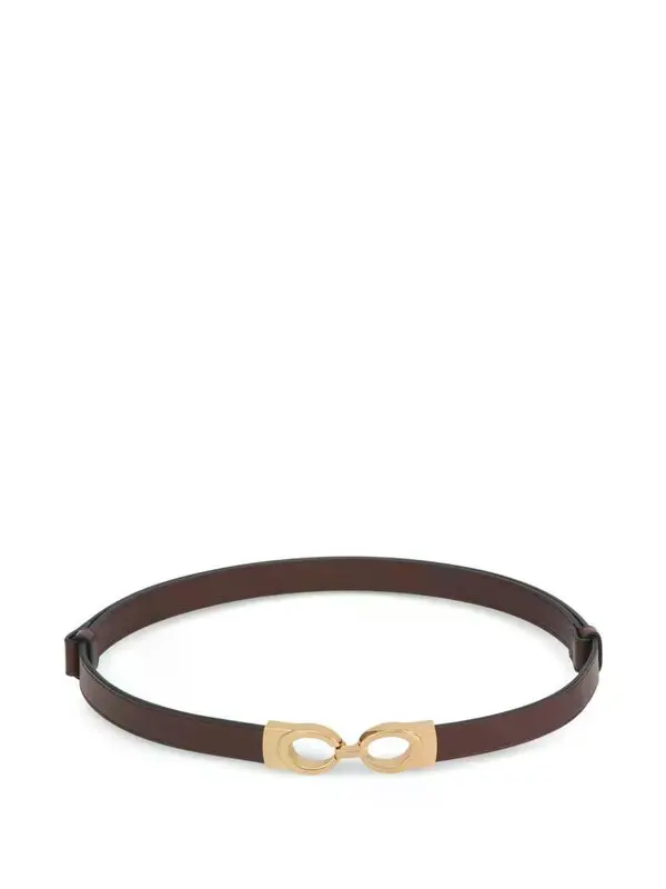 POTAMY Cut-out Buckle Belt - Red