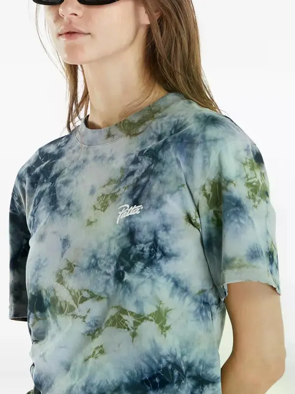 PATTA Tie-dye Ruched T-shirt