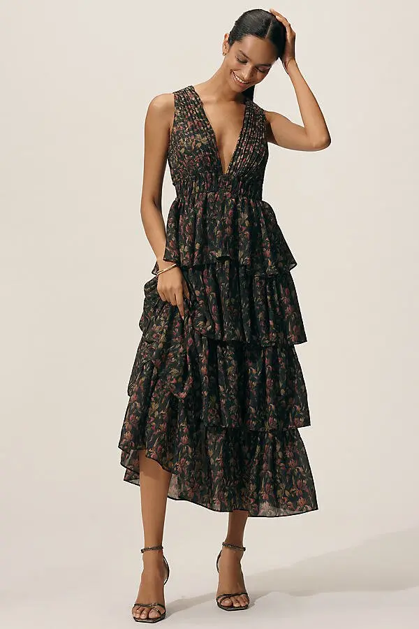 1940s vintage dresses Vintage 1940s Navy Blue Swiss Dot Dress | Barn Owl Vintage Dresses