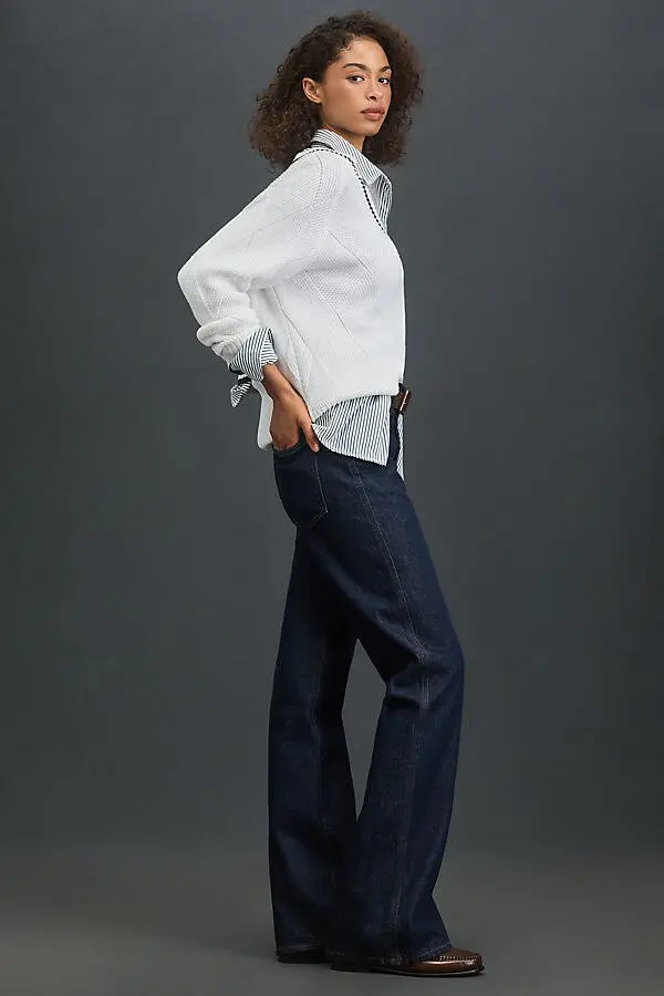AGOLDE Leena High-rise Bootcut Jeans