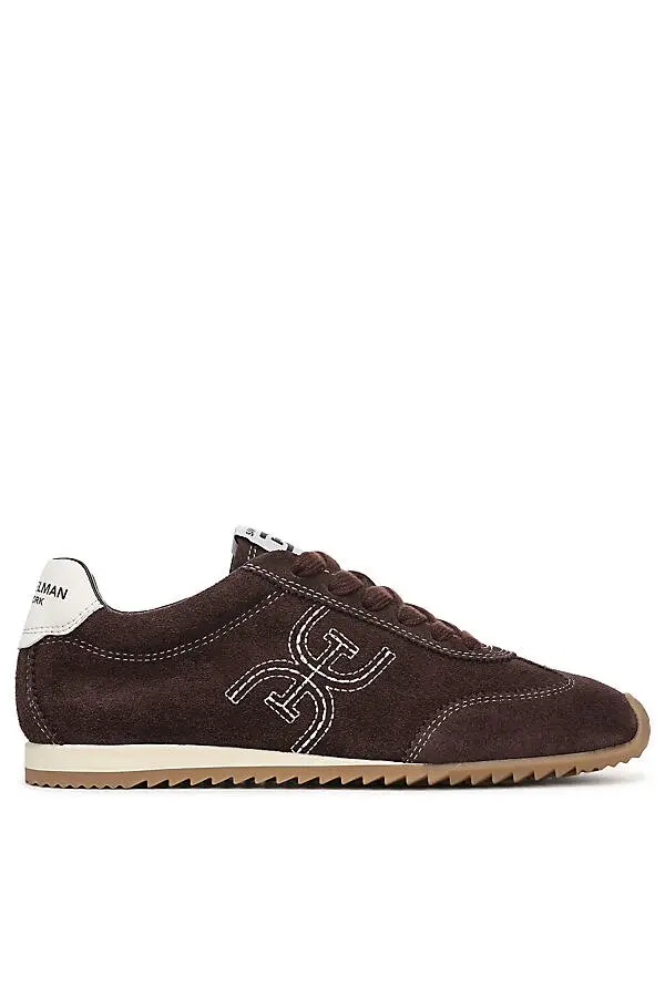 Sam Edelman Leather Isella Sneakers - Brown