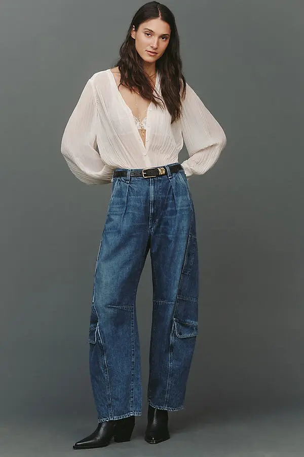 Citizens Of Humanity Flight High-rise Tapered Jeans
