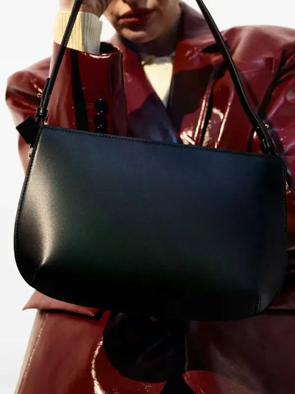 POTAMY Medium Shoulder Bag - Black