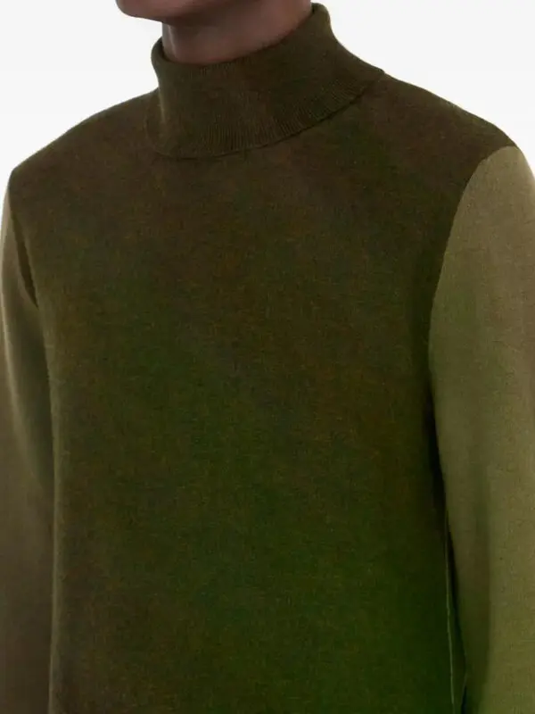MAISON MARGIELA Ribbed Turtleneck Sweater