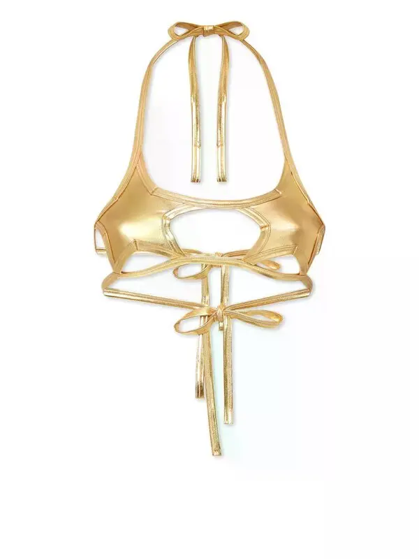 Dsquared2 Star Bikini Top - Gold