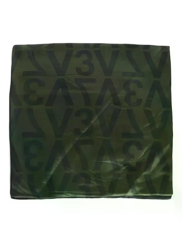 V°73 Logo-pattern Scarf