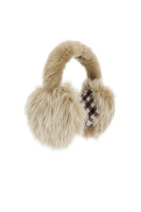 Burberry Shearling Earmuff