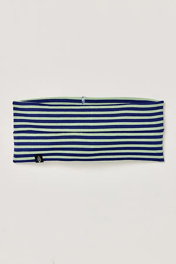 Free People Offsides Stripe Headband - Mint Stripe