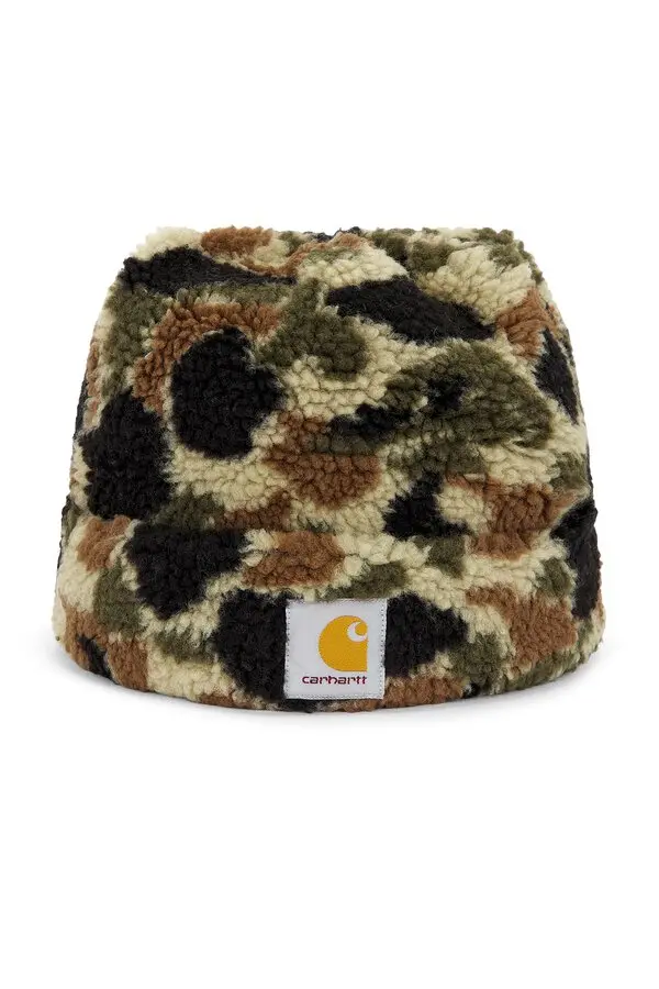 Carhartt Work In Progress Prentis Beanie - Camo Duck & Green