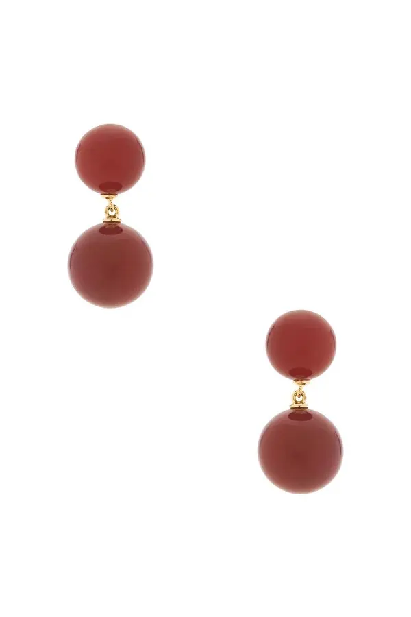 Lié Studio Hannah Earrings - Red Carnelian Stone
