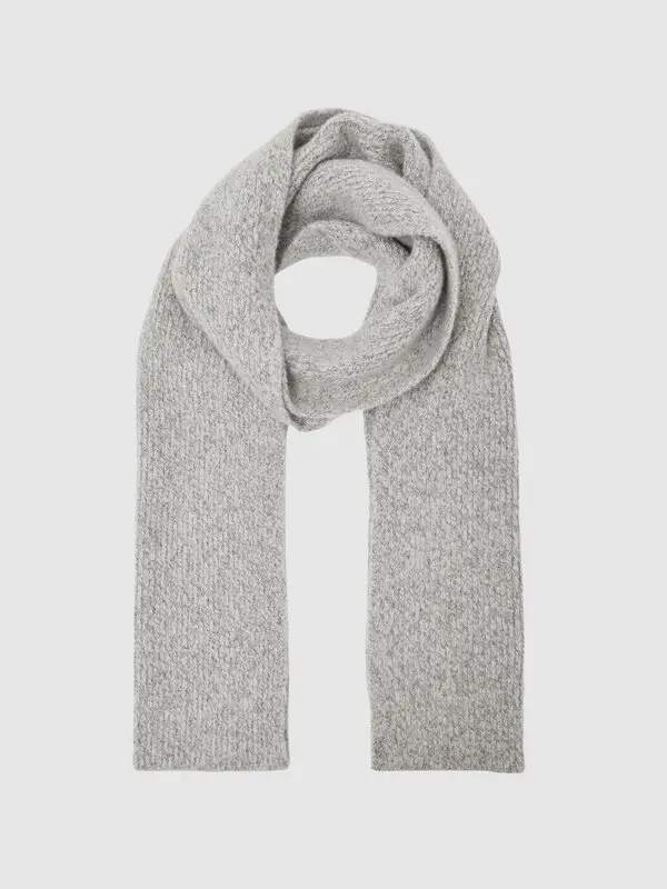REISS Metcalfatelier Atelier Cashmere-blend Flecked Scarf