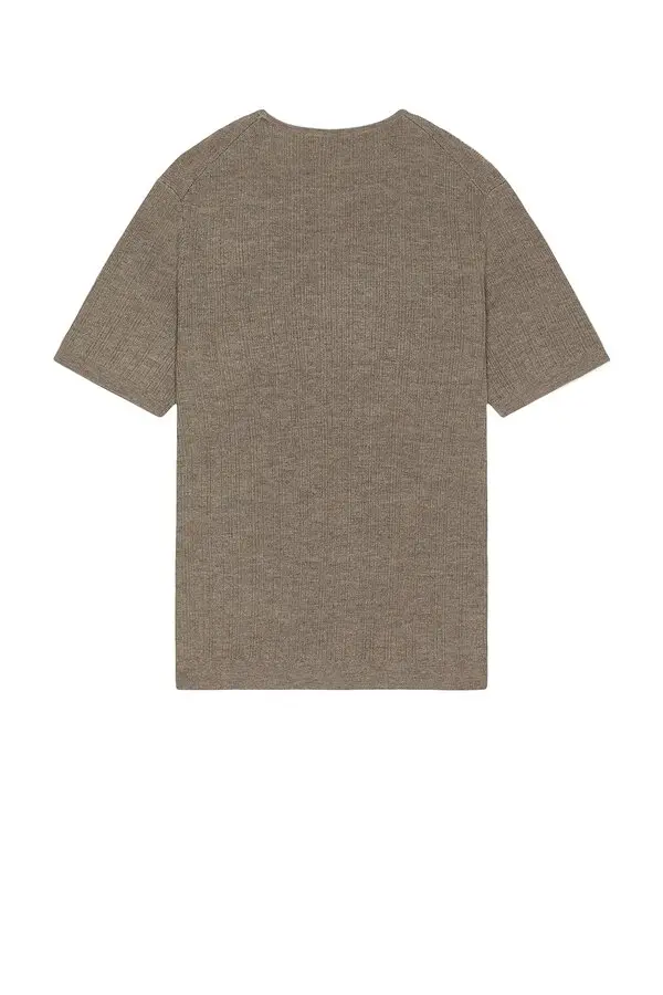 Rag & Bone Crawford Cashmere Blend Tee - Brown