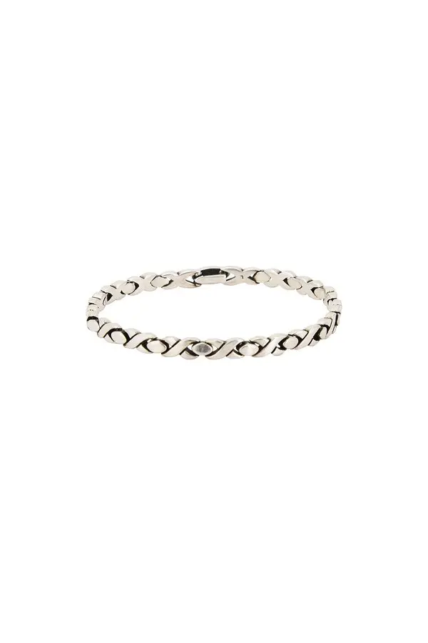 Saint Laurent Intertwined Chain Bracelet